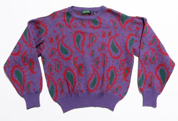 Byford | Sweaters | Vintage Byford Sweater Womens Medium Paisley Print ...